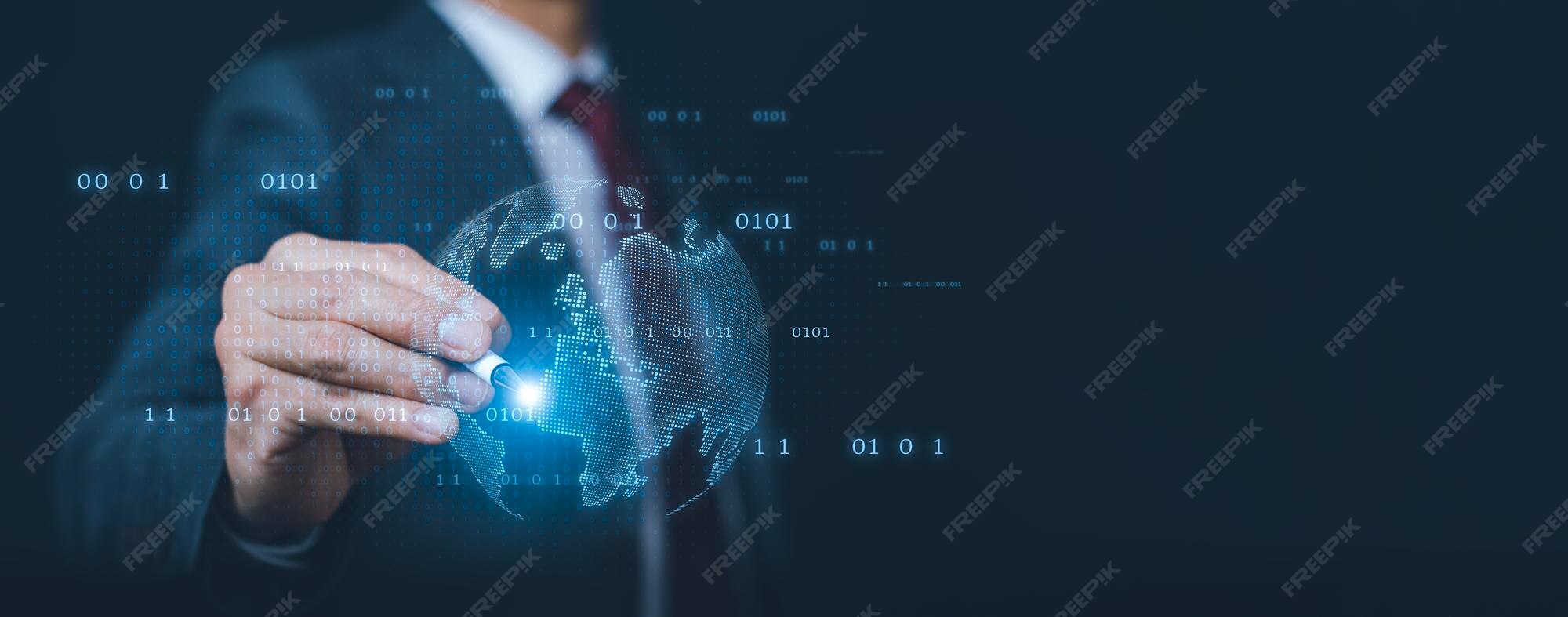 Premium Photo | Businessman using pen touch code html and programming ...