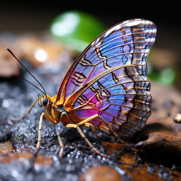 Premium AI Image | Butterfly's Intricate Structure Premium AI Image | Butterfly's Intricate Structure