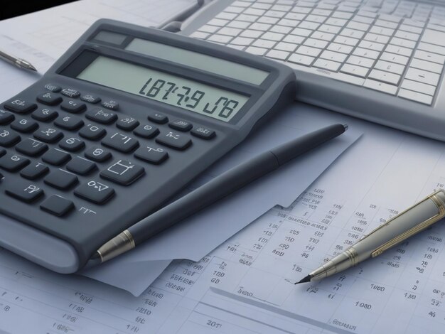 Premium Photo | Calculating machine Premium Photo | Calculating machine