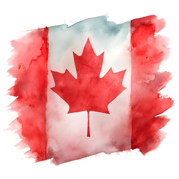 Canada flag isolated | Premium AI-generated image Canada flag isolated | Premium AI-generated image