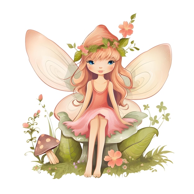 Premium AI Image | Captivating fairy artwork Premium AI Image | Captivating fairy artwork