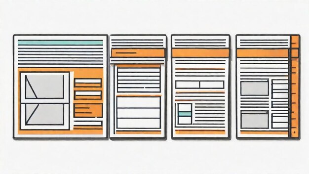 Premium AI Image | Captivating Narrative Storyboards Premium AI Image | Captivating Narrative Storyboards