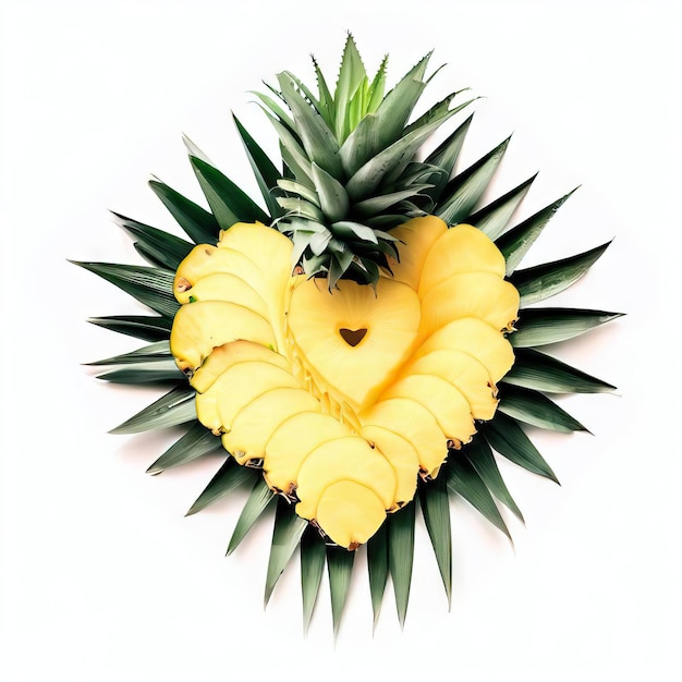 Premium AI Image | Captivating Pineapple Palette Generative AI Premium AI Image | Captivating Pineapple Palette Generative AI