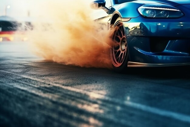 Premium AI Image | Car drift battles in race tracksGenerative Ai Premium AI Image | Car drift battles in race tracksGenerative Ai