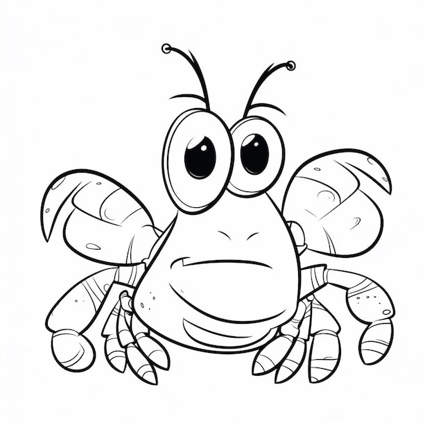 Premium Photo A Cartoon Bug With Big Eyes And A Big Nose Generative Ai