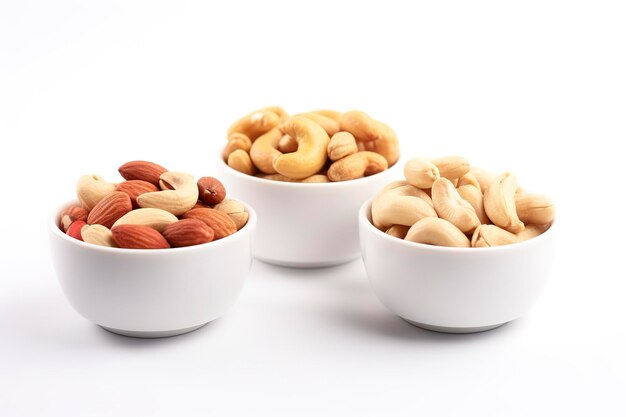 Premium AI Image | Cashew nuts almond hazelnut and blanched peanuts ... Premium AI Image | Cashew nuts almond hazelnut and blanched peanuts ...