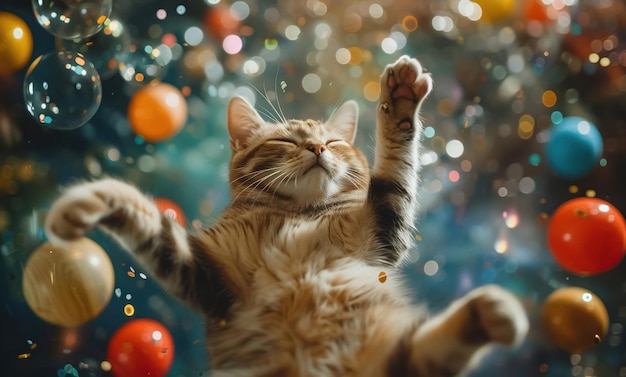 Premium Photo | Cat astronaut floating in zero gravity Premium Photo | Cat astronaut floating in zero gravity