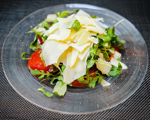 Premium Photo Ceasar Salad Top View