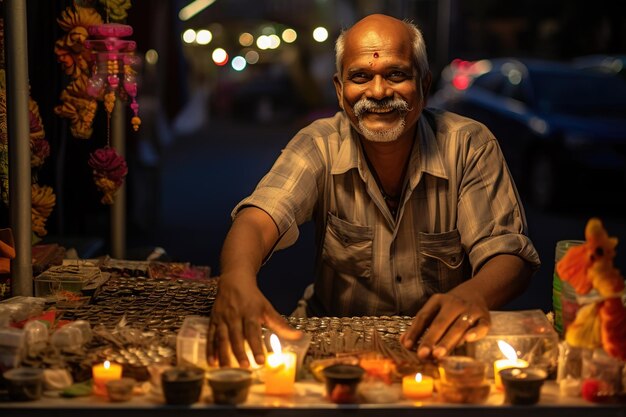 Premium AI Image | Celebrating Diwali A Glimpse into the Traditional ... Premium AI Image | Celebrating Diwali A Glimpse into the Traditional ...