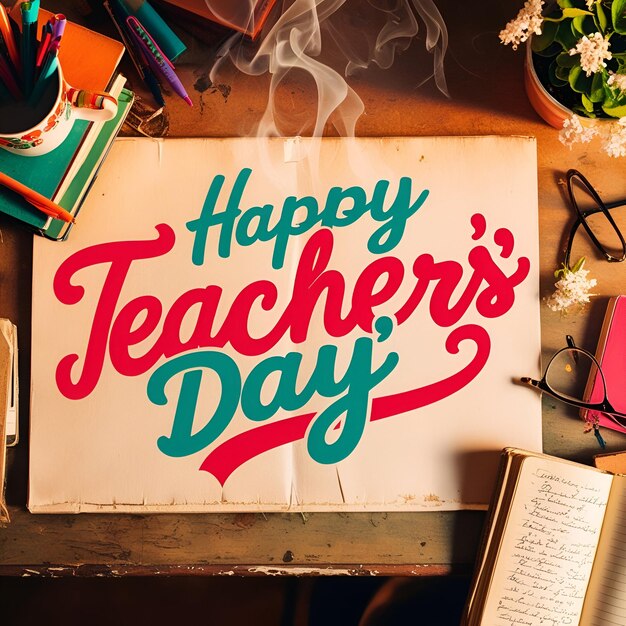 Celebrating Educators Happy Teachers Day | Premium AI-generated image Celebrating Educators Happy Teachers Day | Premium AI-generated image