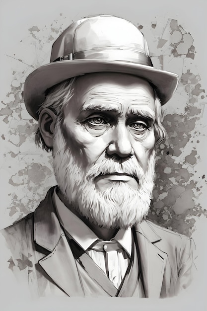 Premium AI Image | Charles Darwin naturalist biologist theory of ... Premium AI Image | Charles Darwin naturalist biologist theory of ...