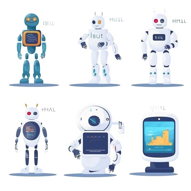 Premium AI Image | Chat bot set using and chatting artificial ... Premium AI Image | Chat bot set using and chatting artificial ...