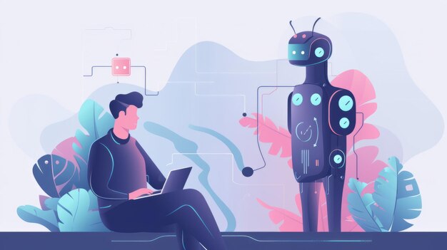 Premium Photo | Chatbot conversation concept Virtual assistant and CRM ... Premium Photo | Chatbot conversation concept Virtual assistant and CRM ...