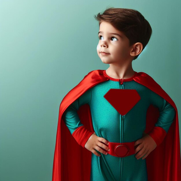 CHILD DISGUISED AS A SUPERHERO | Premium AI-generated image CHILD DISGUISED AS A SUPERHERO | Premium AI-generated image