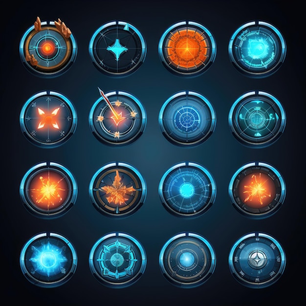 Premium Photo | Circular aim game ai generated sport army target circle ... Premium Photo | Circular aim game ai generated sport army target circle ...