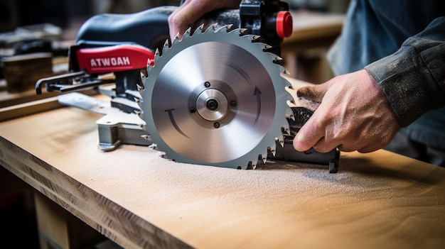 Circular Saw Blade | Premium AI-generated image Circular Saw Blade | Premium AI-generated image
