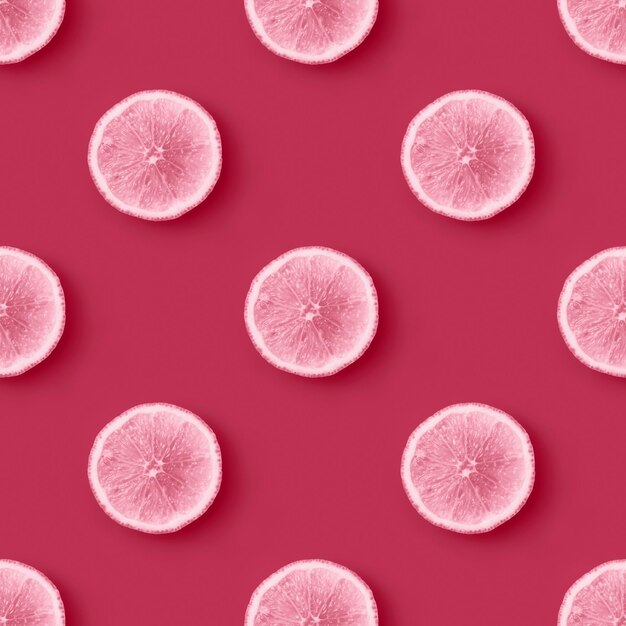 Premium Photo | Citrus slices on magenta background seamless endless ... Premium Photo | Citrus slices on magenta background seamless endless ...