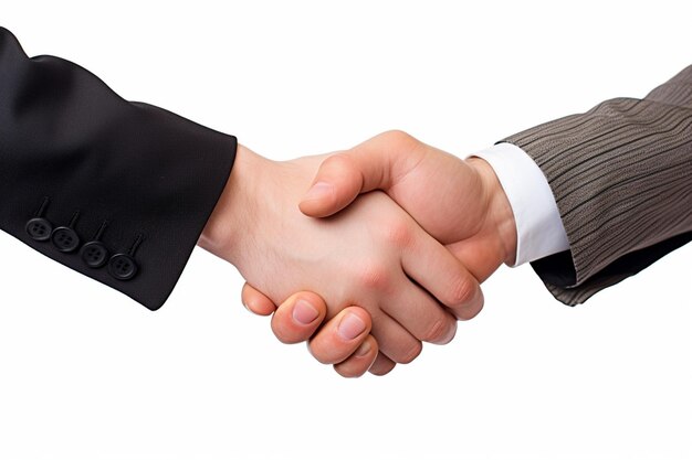 Premium AI Image | Clasp of Cooperation Handshake photo Premium AI Image | Clasp of Cooperation Handshake photo