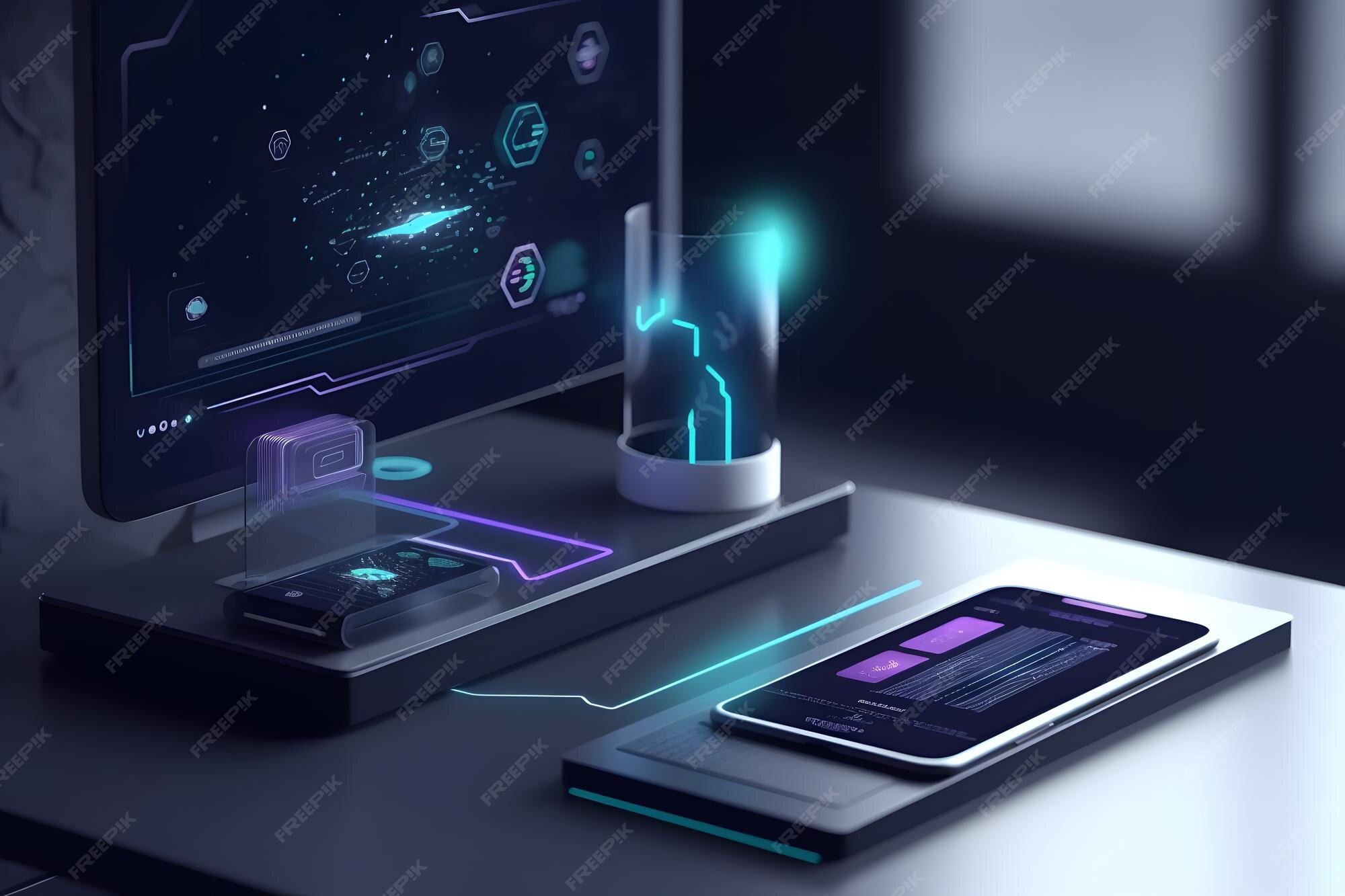 Clean Web Dashboard Table Web template for programming and software development holographic ...