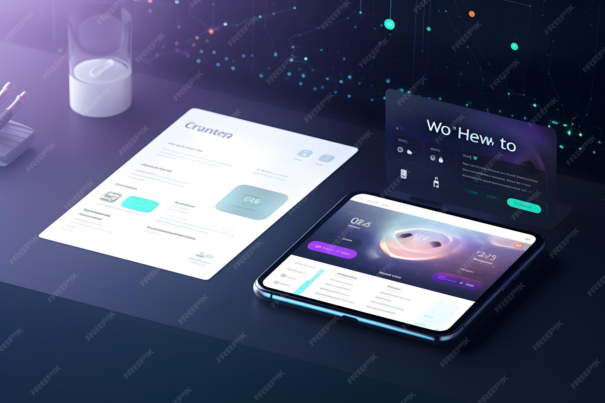 Premium Photo | Clean Web Dashboard Table Web template for programming and software development ...