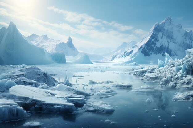 Premium AI Image | Climate Change Impacts Generative AI Premium AI Image | Climate Change Impacts Generative AI