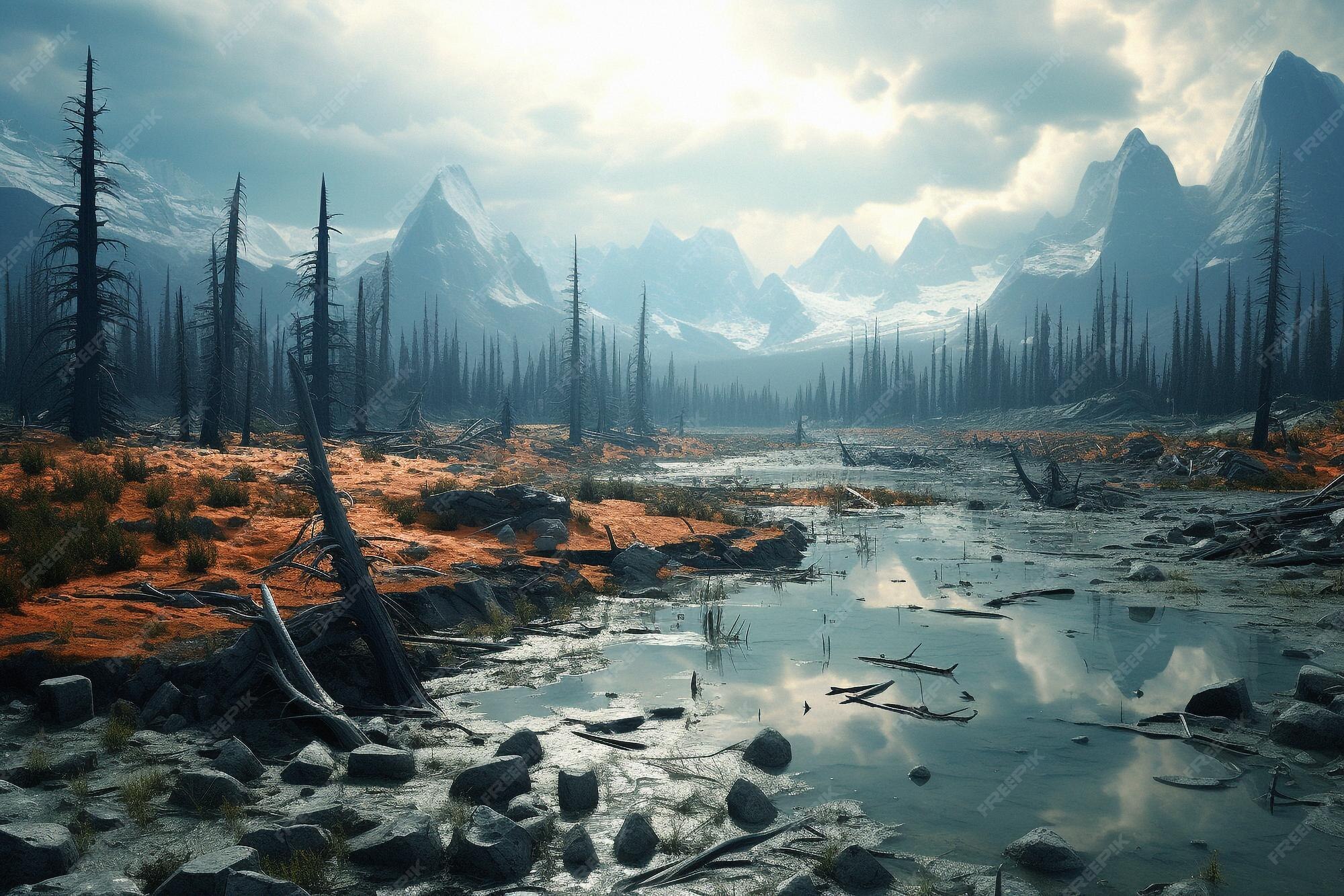 Premium AI Image | Climate change Rising seas extreme weather melting ... Premium AI Image | Climate change Rising seas extreme weather melting ...