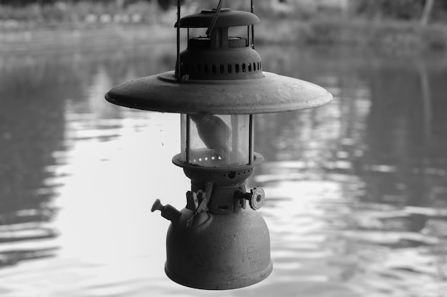 Premium Photo Close Up Of Boat On Lake