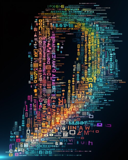 Premium AI Image | a close up of a number of different type of letters ... Premium AI Image | a close up of a number of different type of letters ...