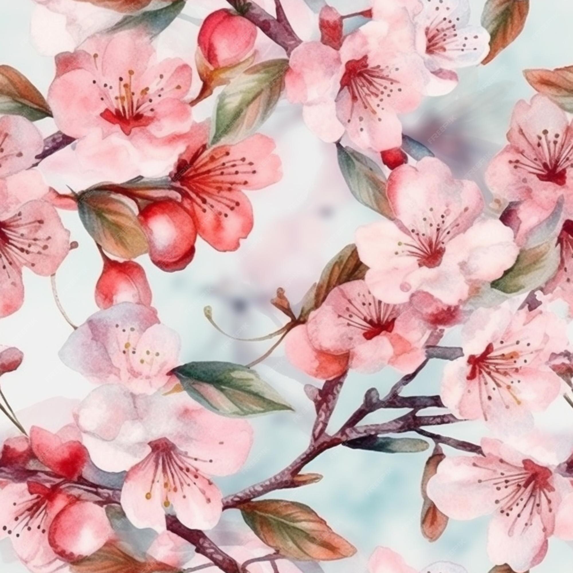 Premium AI Image | A close up of a painting of a bunch of flowers ... Premium AI Image | A close up of a painting of a bunch of flowers ...