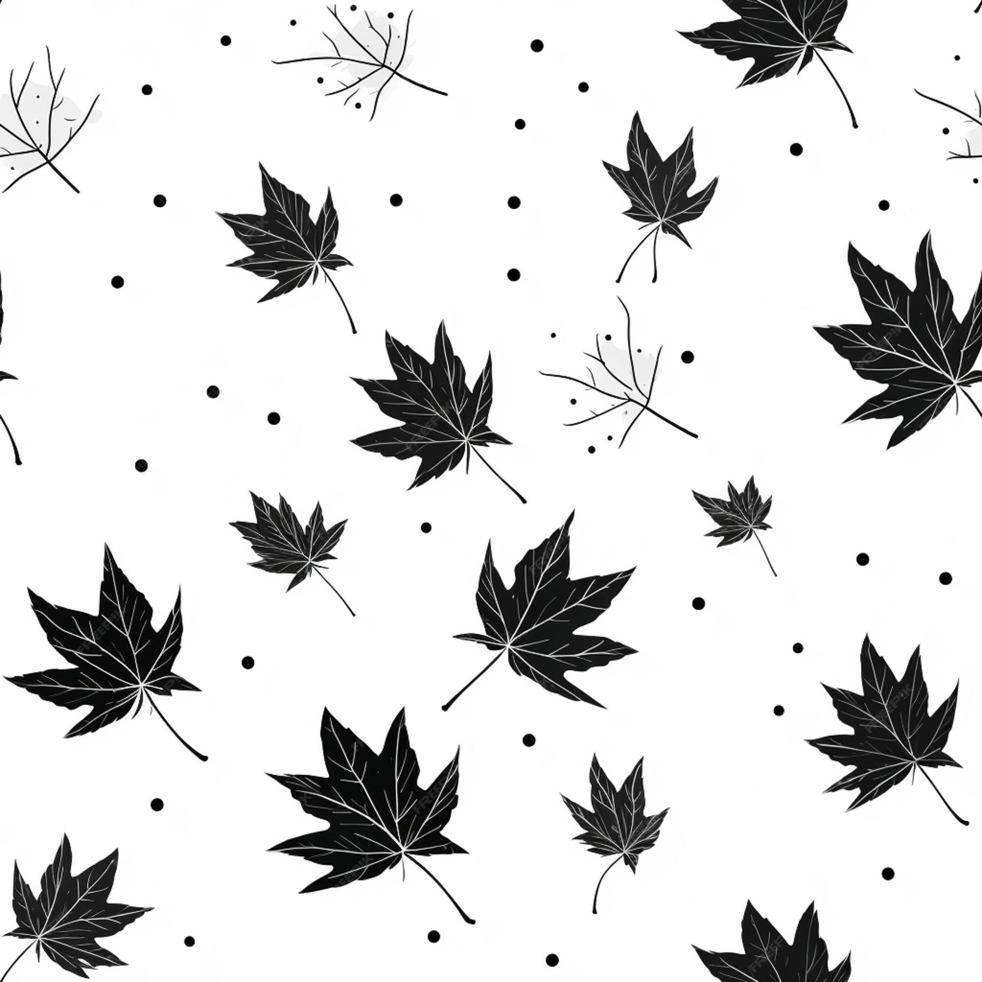 Premium Photo A Close Up Of A Pattern Of Leaves On A White Background