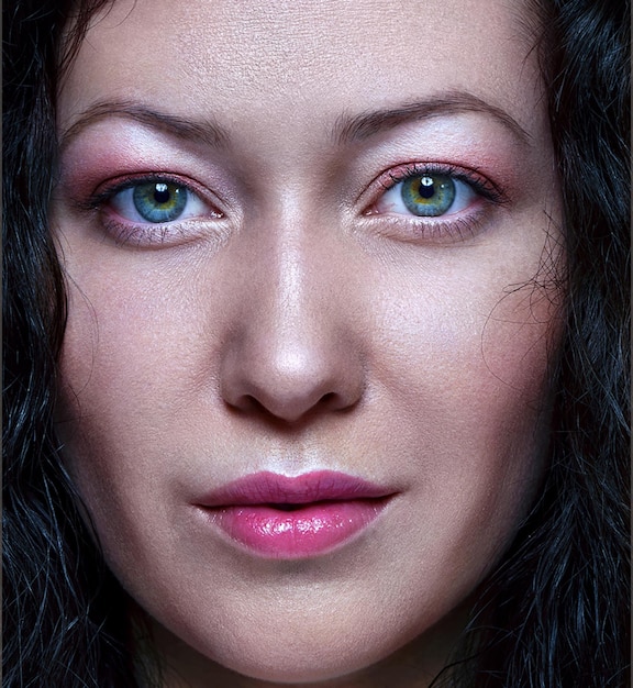 Premium Photo | Close-up portrait of beautiful woman Premium Photo | Close-up portrait of beautiful woman