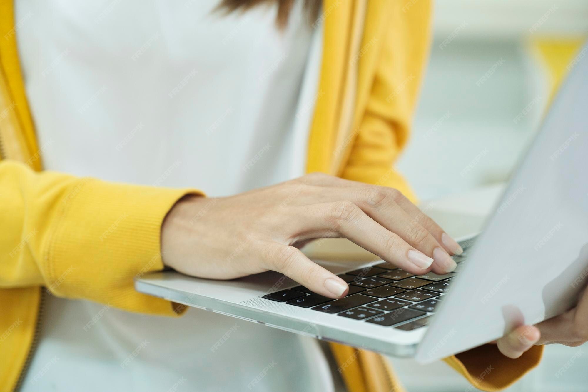 Premium Photo | Close up programmer is coding and programming software