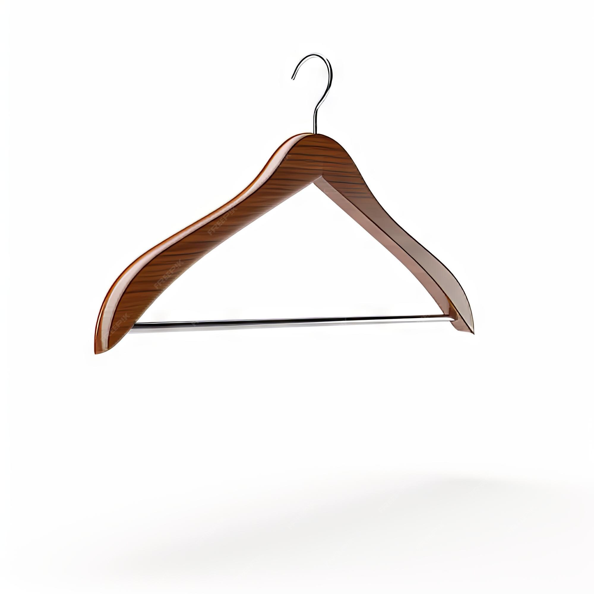 Premium Photo Clothes Hanger Isolated On White Background