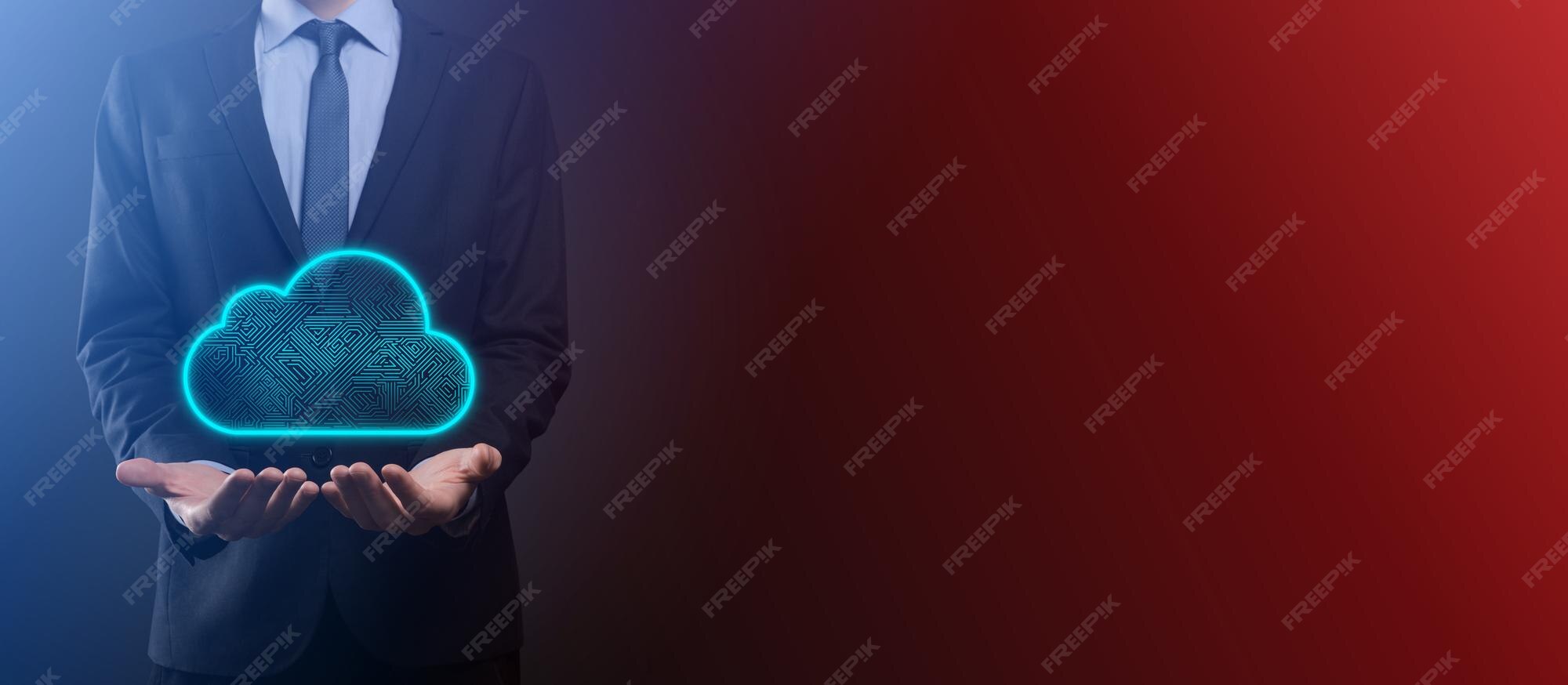 Premium Photo Cloud Computing Conceptcloud For Transfer Datacloud Computing Big Data Center