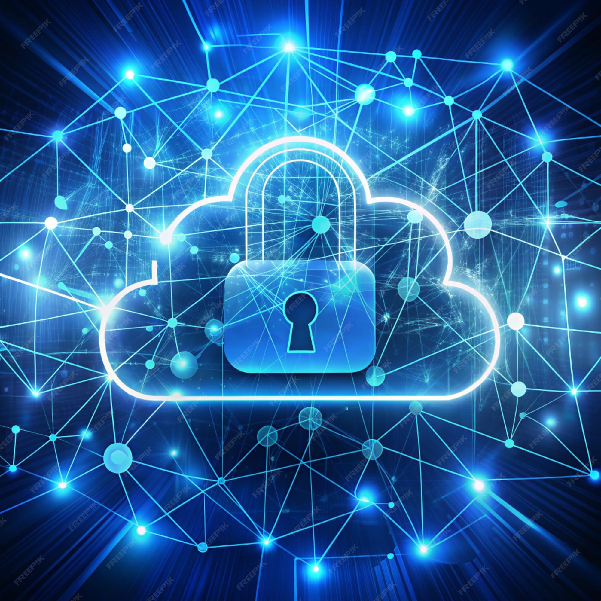 Cloud computing diagram network data storage technology service on structure circuit computer ...