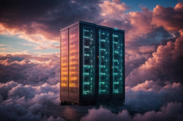 Premium Ai Image Cloud Computing