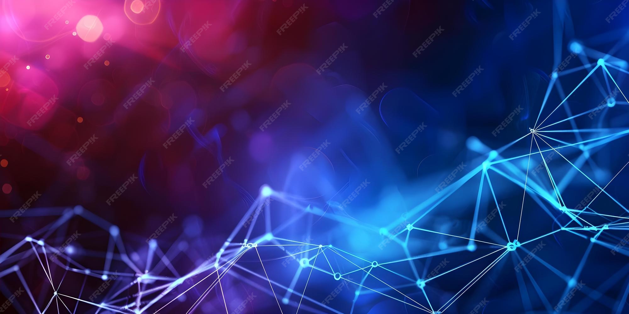 Cloud data flow and technology represented through an abstract digital ...