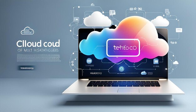 Cloud Technology and MultiCloud Strategies | Premium AI-generated image Cloud Technology and MultiCloud Strategies | Premium AI-generated image
