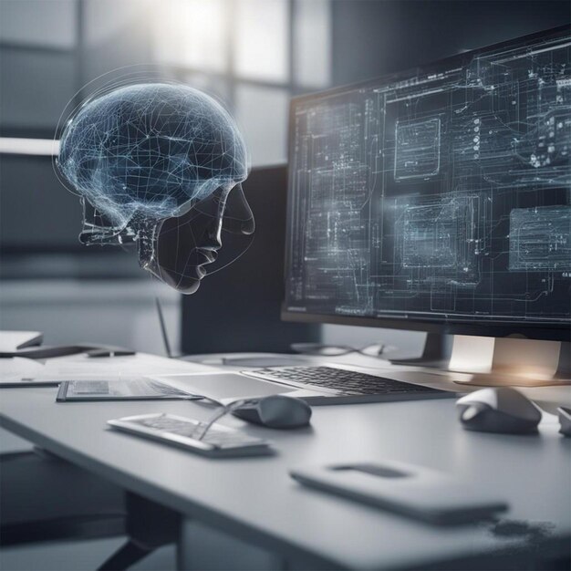 Premium AI Image | Coding and generated with ai computer screen with a ...