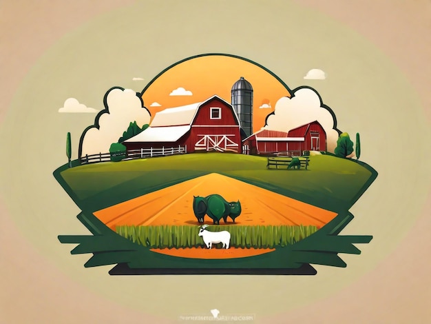 Premium Photo | A collection of different logos including a farm and farm Premium Photo | A collection of different logos including a farm and farm