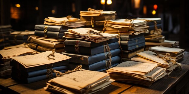 Premium Photo | A Collection Of Historical Documents Background Premium Photo | A Collection Of Historical Documents Background