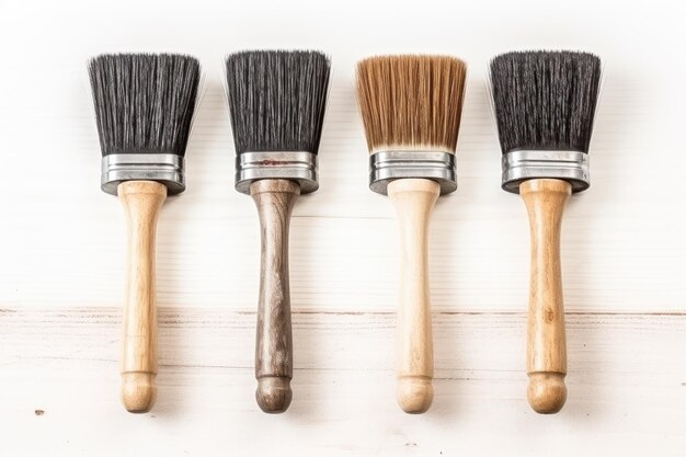 Premium Photo | A collection of isolated hammers and brushes on white ... Premium Photo | A collection of isolated hammers and brushes on white ...