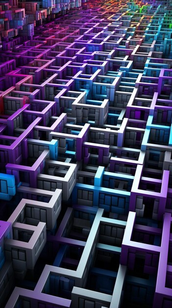Premium AI Image | Colorful abstract 3d rendering high quality Premium AI Image | Colorful abstract 3d rendering high quality