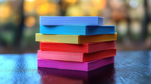 Colorful Stack of Sticky Notes | Premium AI-generated image Colorful Stack of Sticky Notes | Premium AI-generated image