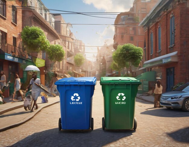 Premium Photo | A communitybased recycling initiative promoting ... Premium Photo | A communitybased recycling initiative promoting ...