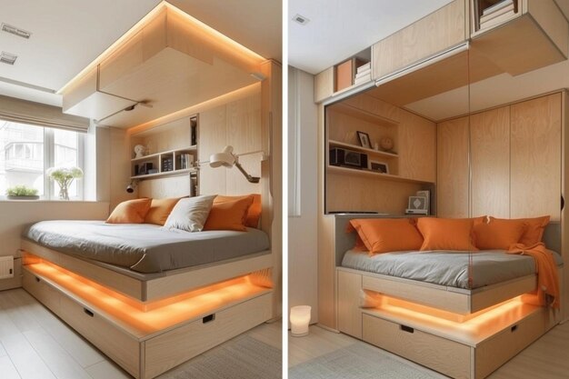 Premium Photo | Compact Apartment Maximizing Small Spaces Best ... Premium Photo | Compact Apartment Maximizing Small Spaces Best ...