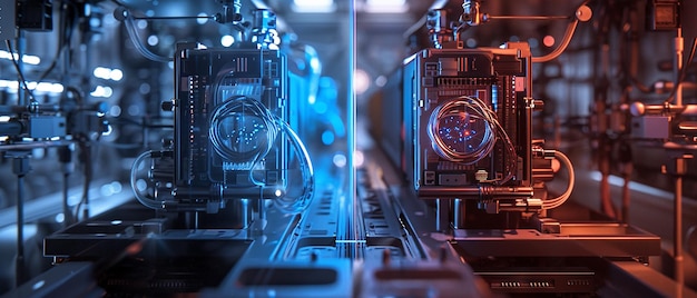 Comparison of Quantum and Classical Computing | Premium AI-generated image Comparison of Quantum and Classical Computing | Premium AI-generated image