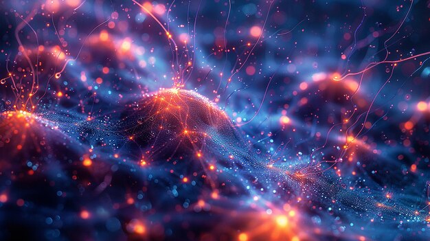 Premium Photo | Complex Neural Network Interconnected Diagram Premium Photo | Complex Neural Network Interconnected Diagram