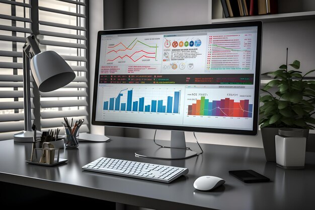 Comprehensive Guide to Digital Marketing Workspace Depicting SEO Tools ... Comprehensive Guide to Digital Marketing Workspace Depicting SEO Tools ...