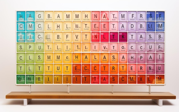 Premium Photo | Comprehensive Periodic Table Guide Isolated on a White ... Premium Photo | Comprehensive Periodic Table Guide Isolated on a White ...